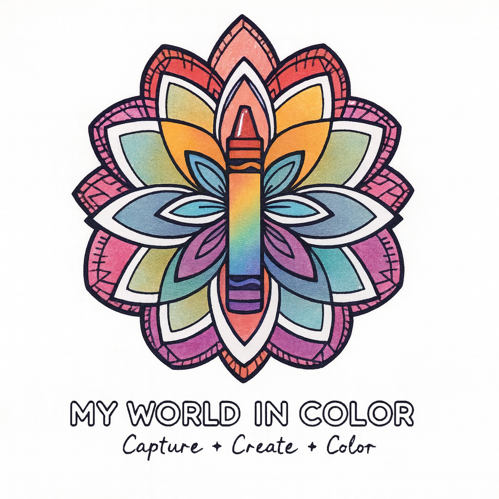 Custom Coloring Books & Wearable Coloring Apparel | My World in Color ...